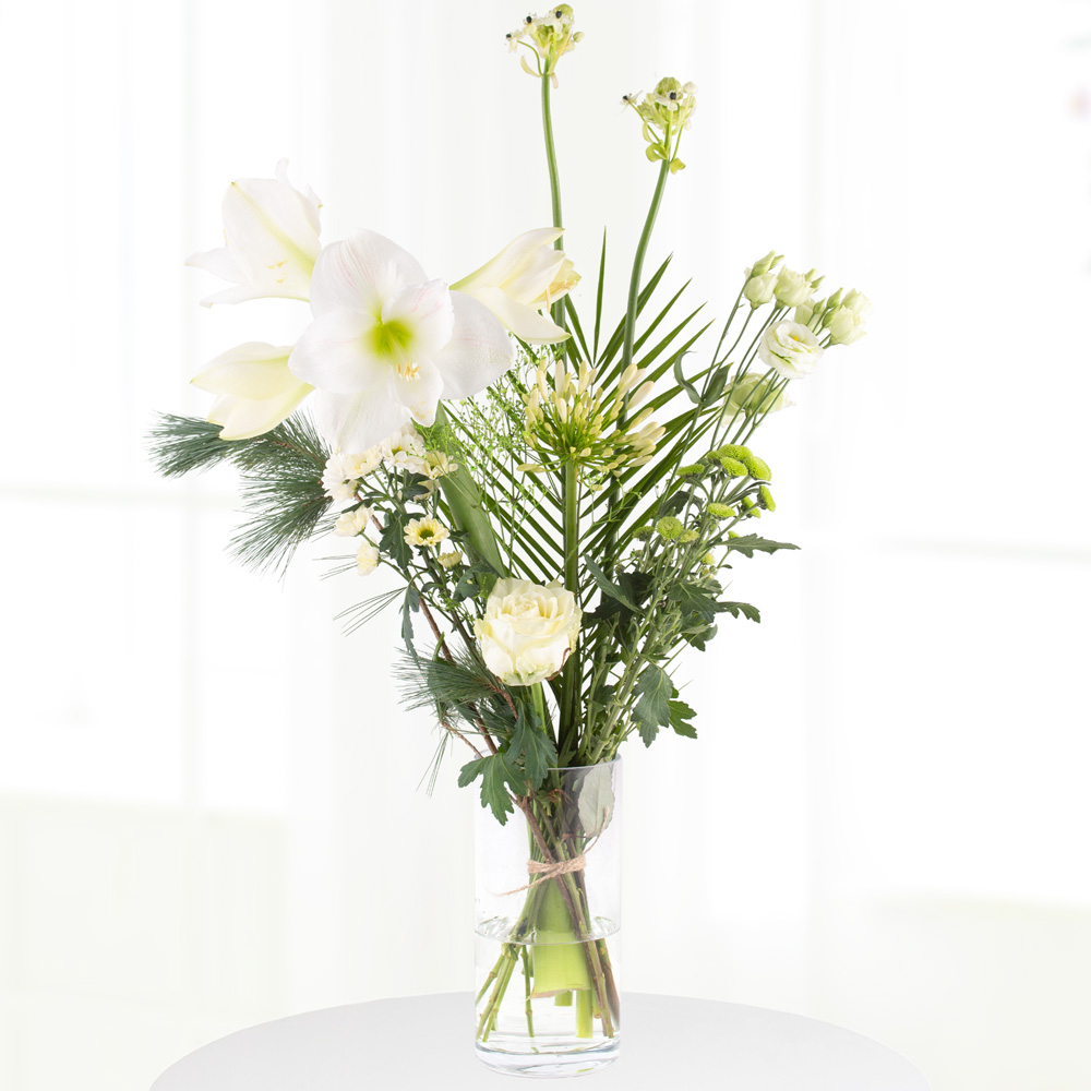 Amaryllis-Bouquet White buy with fast delivery in the store Get Flower